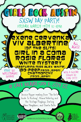 Girls Rock Camp Austin: Girls Rock Austin SXSW Day Party