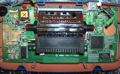 Gamefrog: Game Gear LED Backlight Mod