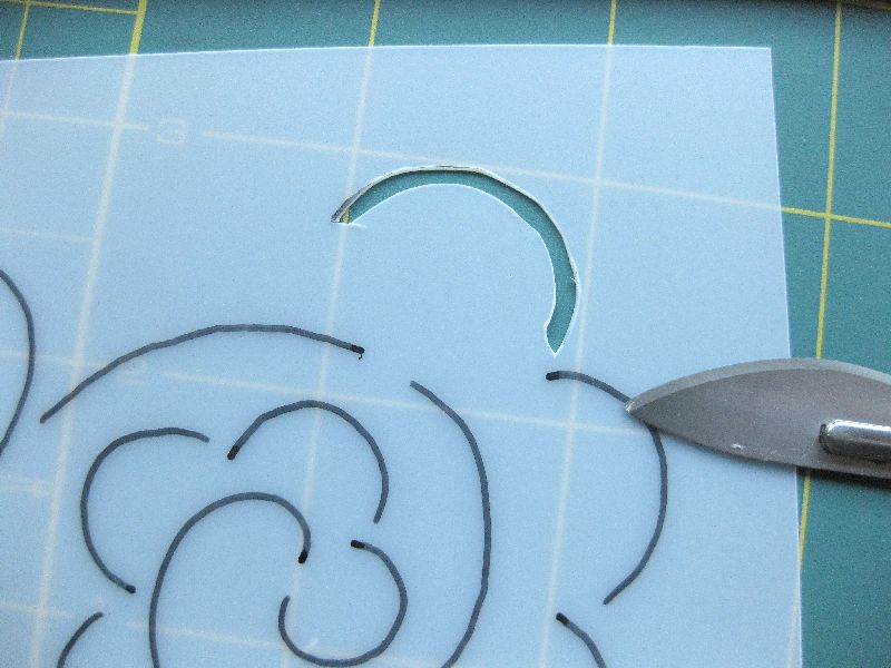 Shape Moth How To Make Quilting Stencils Shape Moth How To Make Quilting Stencils