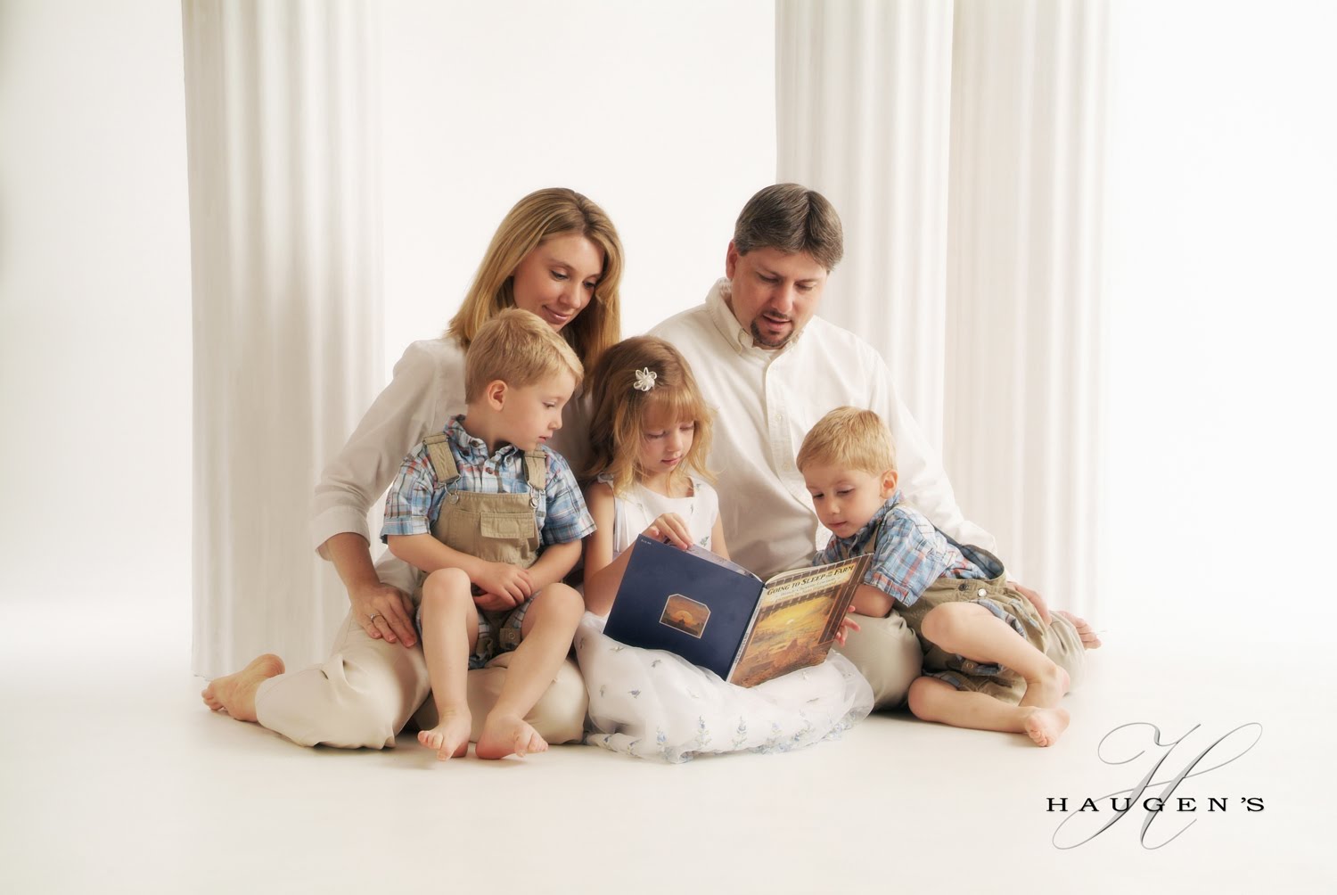 Family Portraits in the Studio