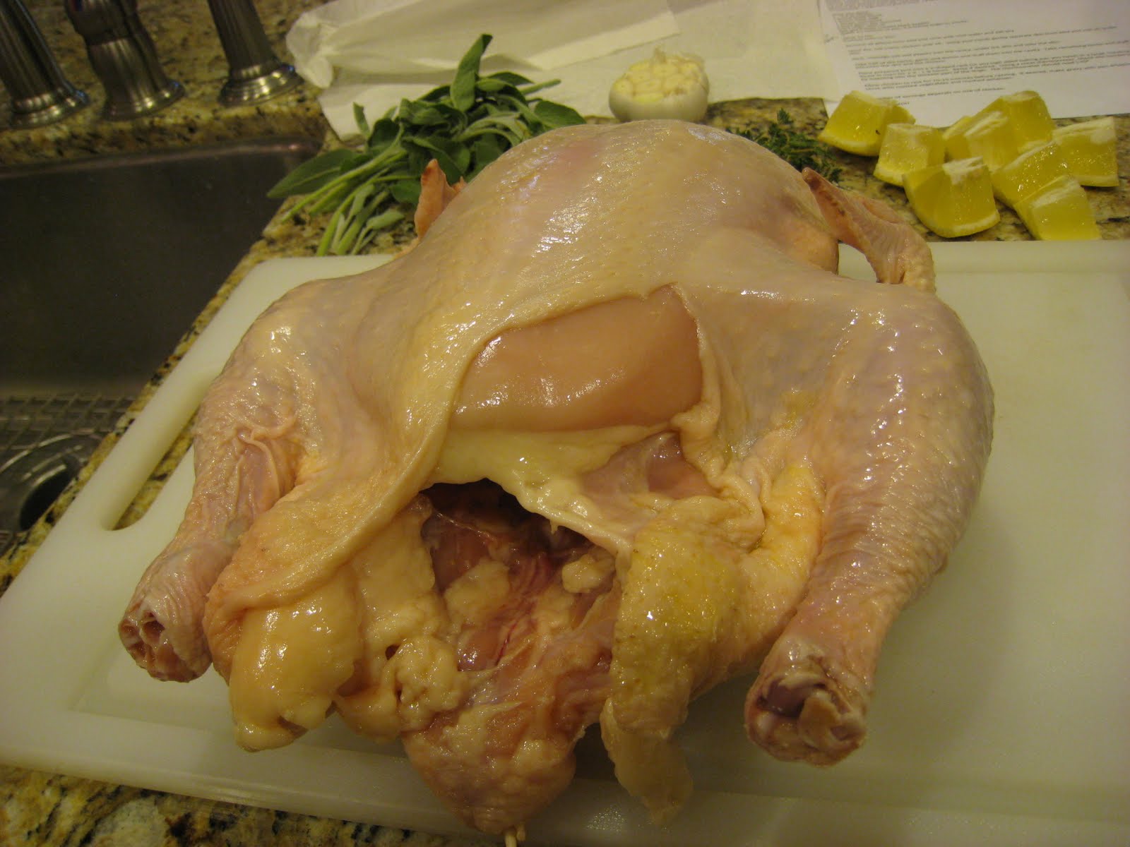 What's Cookin' with Mary?: Thyme & Sage Roasted Chicken