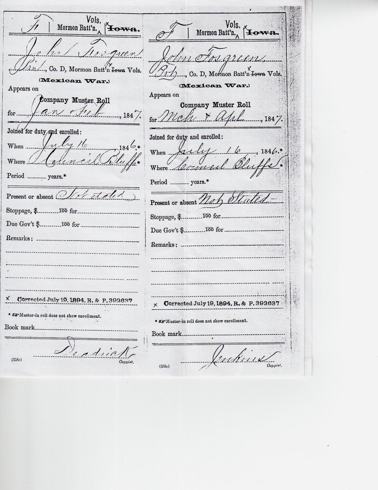 FORSGREN John Erik & Descendants: JOHN ERIK FORSGREN, THE MORMON ...