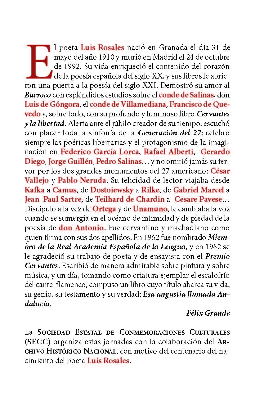 Barrio de la Triniá: Homenaje flamenco al poeta Luis Rosales