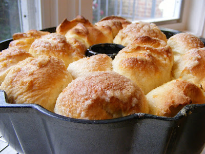 The Virtual Goody Plate: Orange Bubble Bread