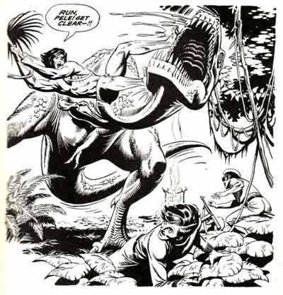 Shades of Gray: Picture Perfect Wednesday: Manning, Tarzan, and Dinosaurs!