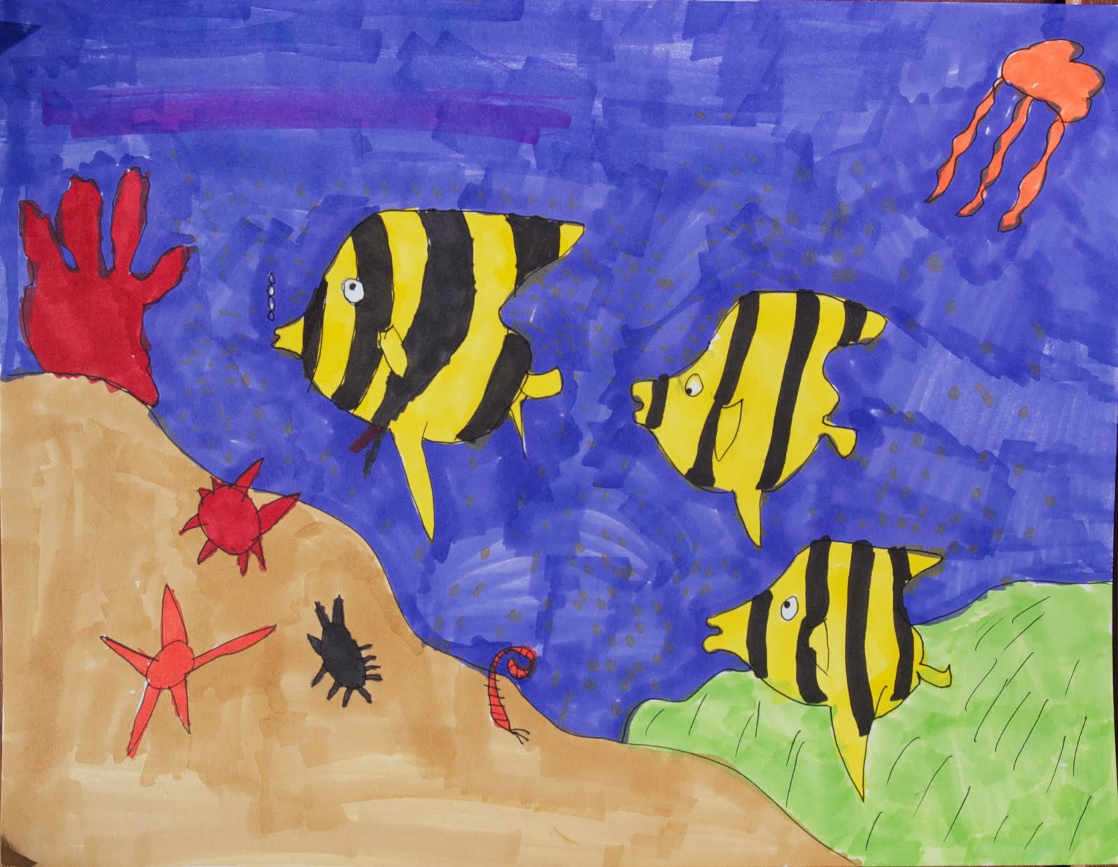 Art Classes For Homeschoolers: The Coral Reef