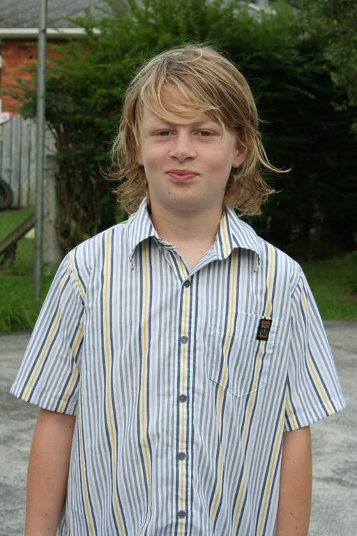 Down the Right of Way: The other kid, you know the large scruffy blonde one