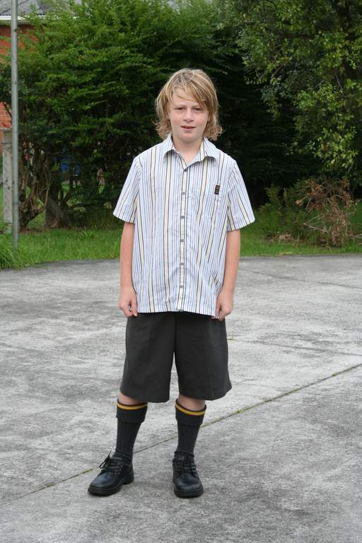 Down the Right of Way: The other kid, you know the large scruffy blonde one