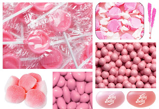 Magnolia Event Design & Wedding Planning: Pink & Gold Candy Buffet