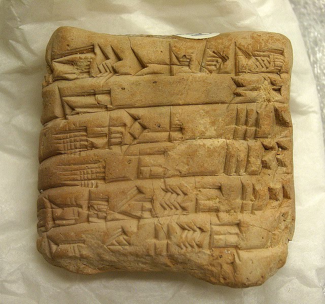 gramatologia: Cuneiforme