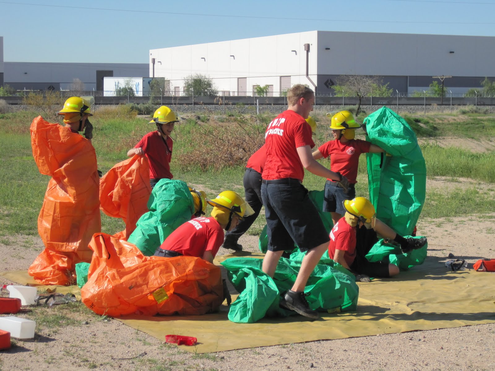 EVIT News: U.S. Forest Service visits EVIT fire class