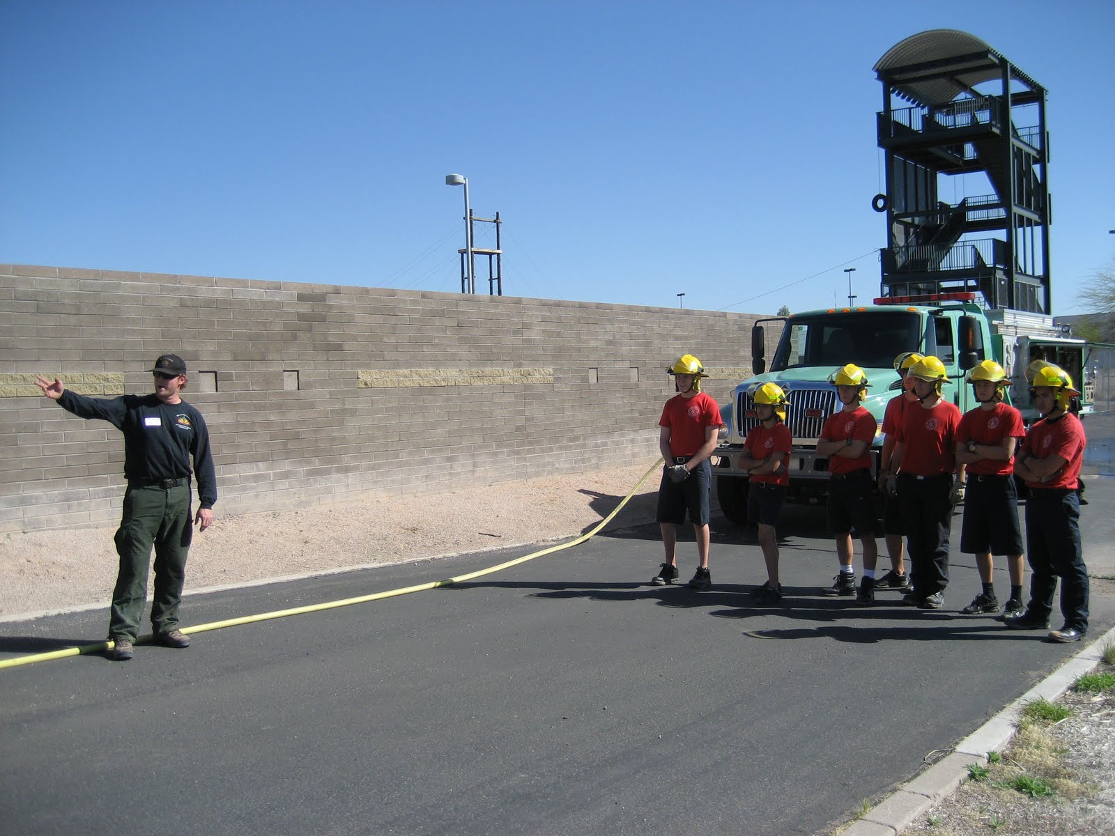 EVIT News: U.S. Forest Service visits EVIT fire class