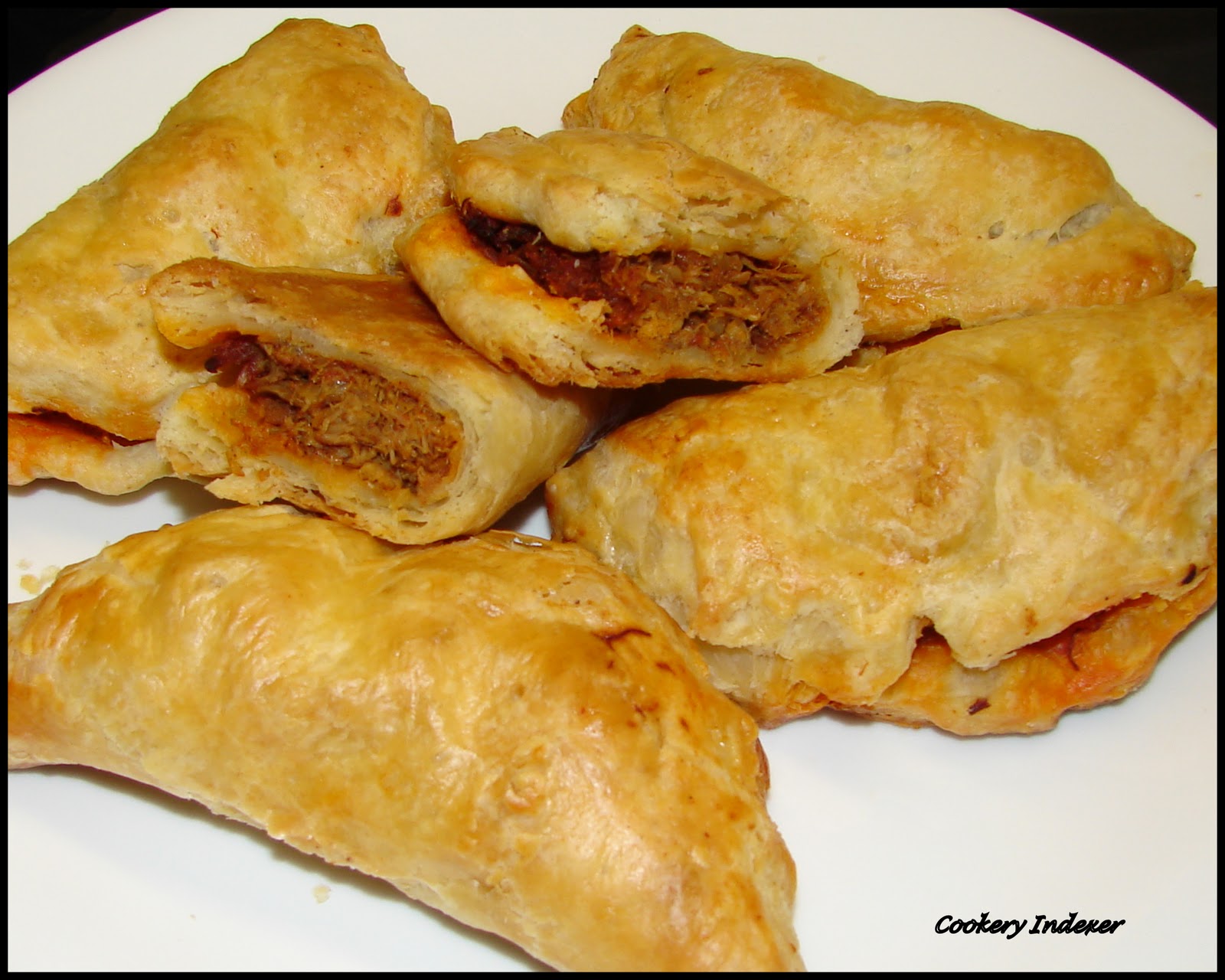 ! Regional Indian Cuisine Blogroll !: Chicken Puffs