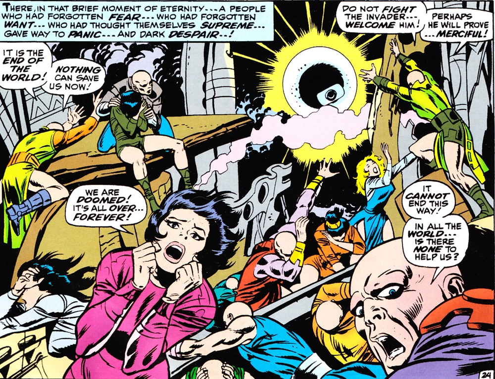 Irrelevant Comics: 10 Panels from Marvel Masterworks Silver Surfer vol. 1