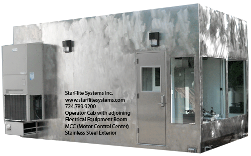 StarFlite Systems: MCC Room and Control Cab/Control Room - Stainless Steel