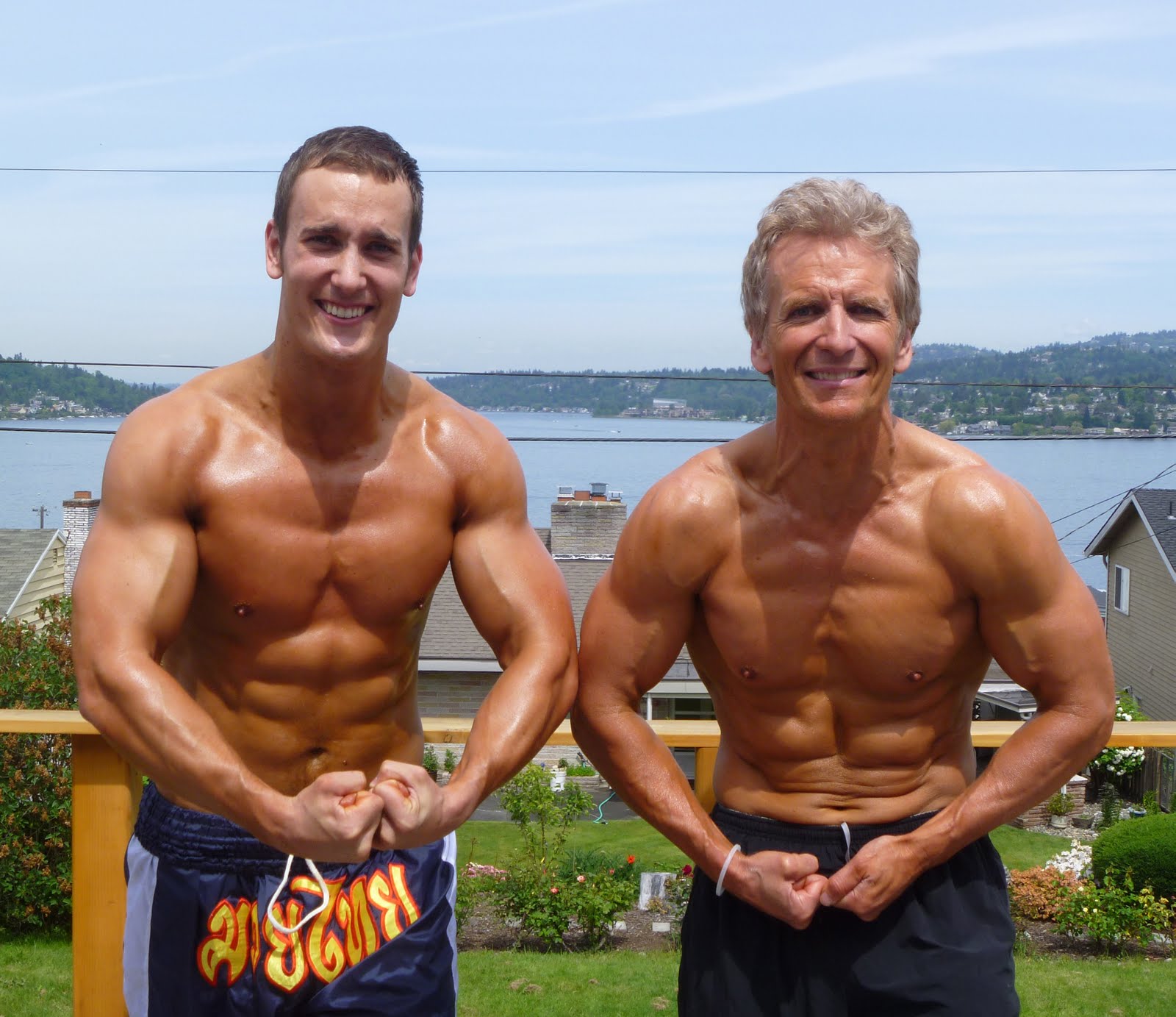 Father and Son Fitness Challenge