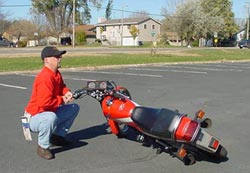 How to Lift a Fallen Motorcycle | Motorcycle Racing