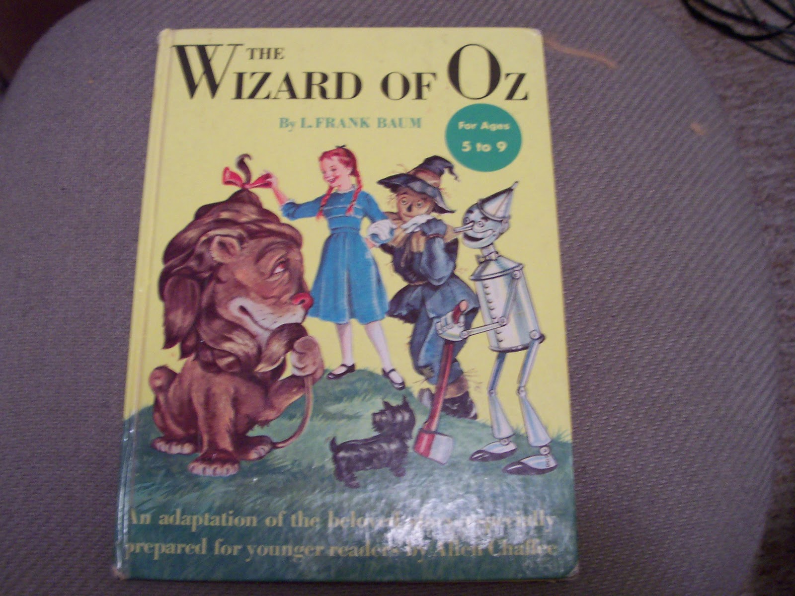Pictures of Books That I've Owned: THE WIZARD OF OZ Vintage Illustrated ...