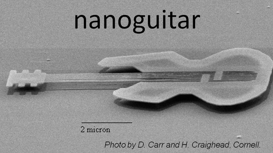 living in the "nano" world: Nano musical instruments