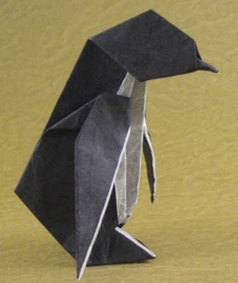 origami pinguin 3D ~ origami instructions art and craft ideas