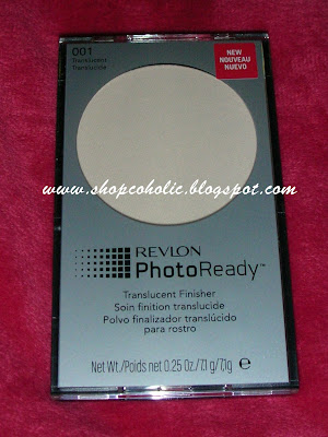 Miss Shopcoholic: Review : Revlon Photoready Translucent Finisher