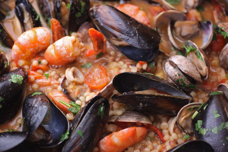 Seattle Pastry Girl: Seafood Fregola