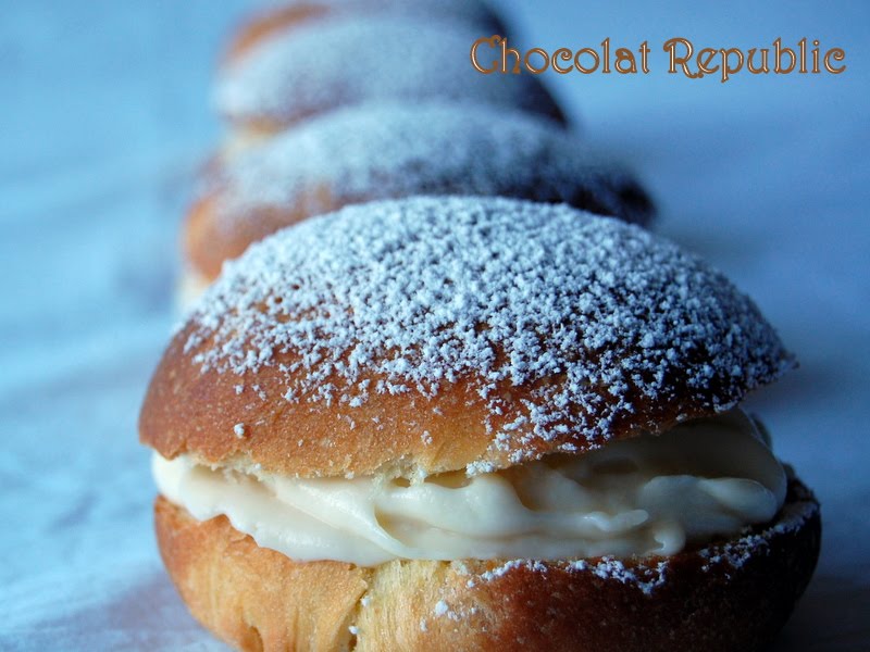 Chocolat Republic: Mini "tarta" Tropeziénne