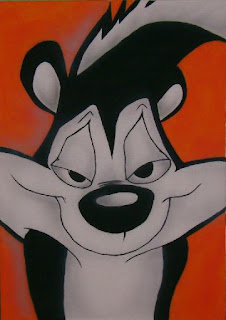 Mauro arte y deco: "Pepelepu". lienzo 0.50 x 0.70