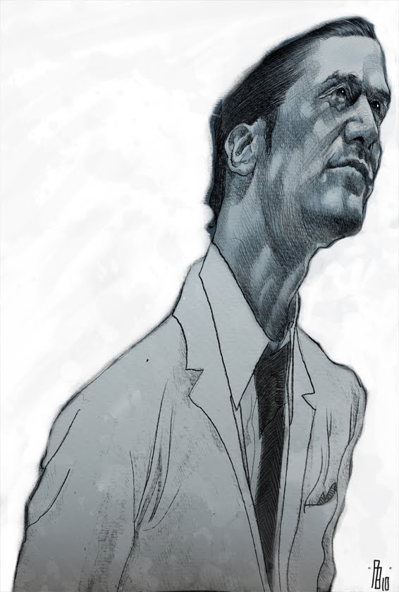 Philipp Banken Illustration: Mike Patton caricature