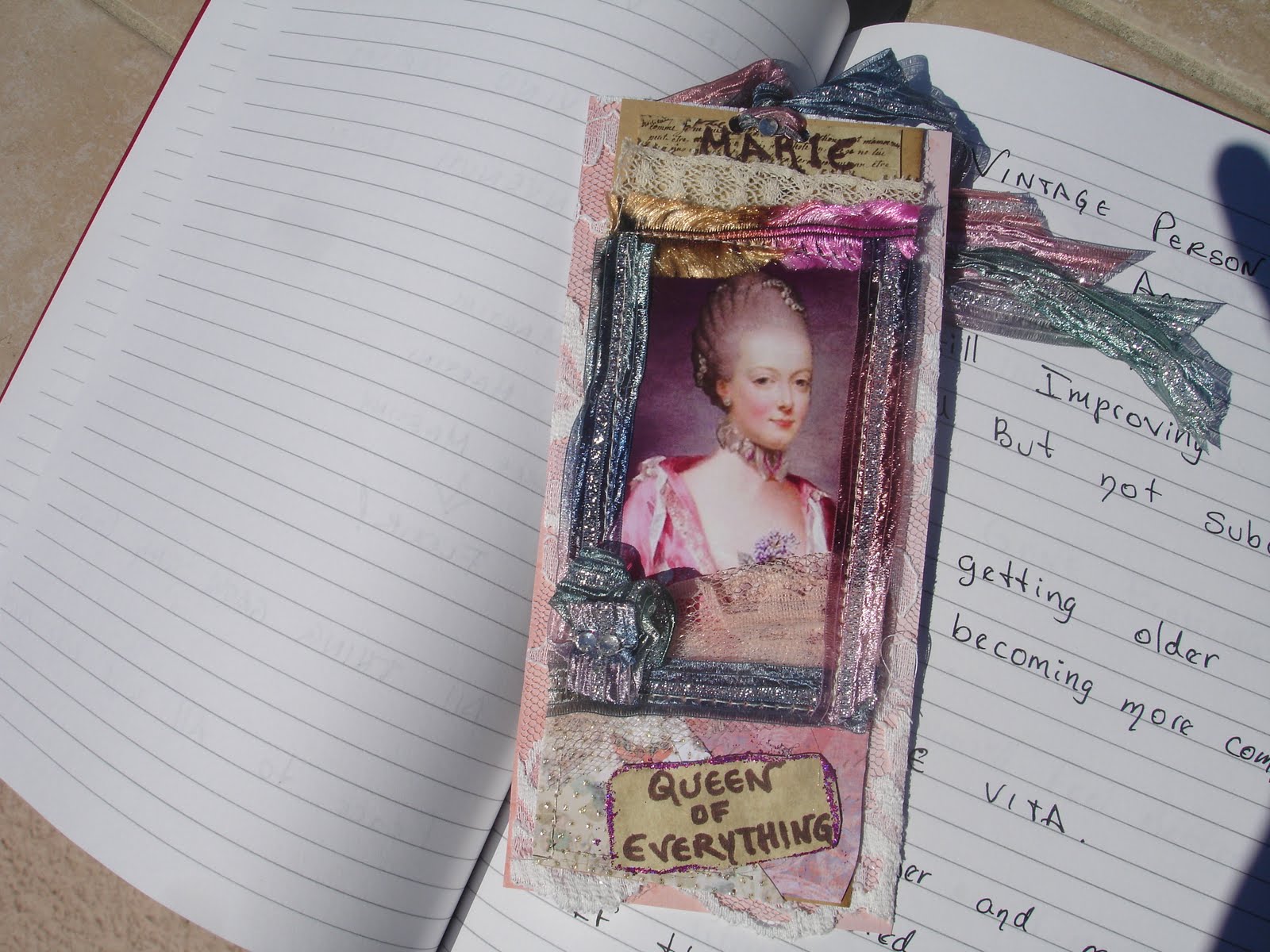 MAGIC MOONLIGHT STUDIO: Marie Antoinette Bookmark!