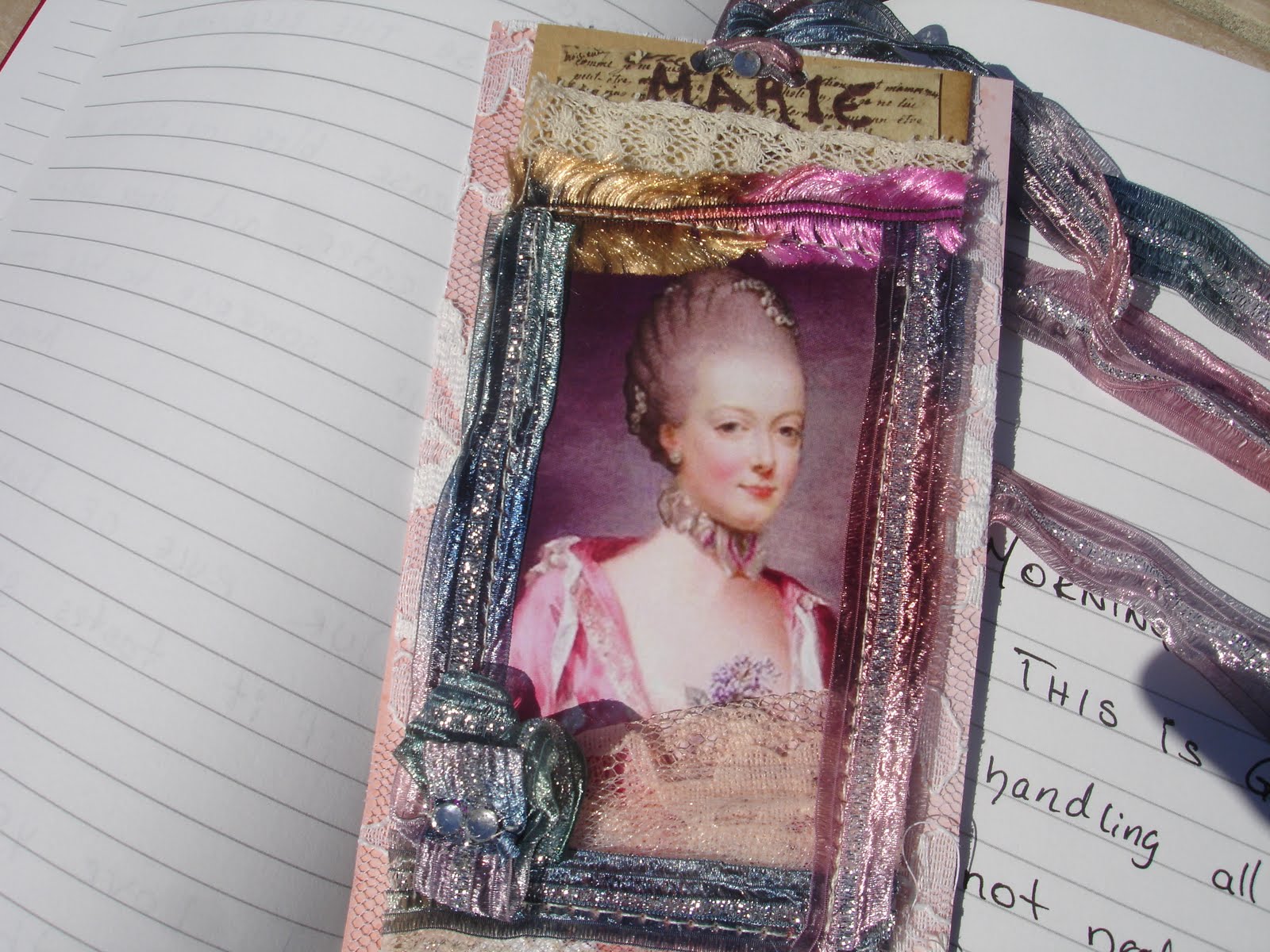 MAGIC MOONLIGHT STUDIO: Marie Antoinette Bookmark!