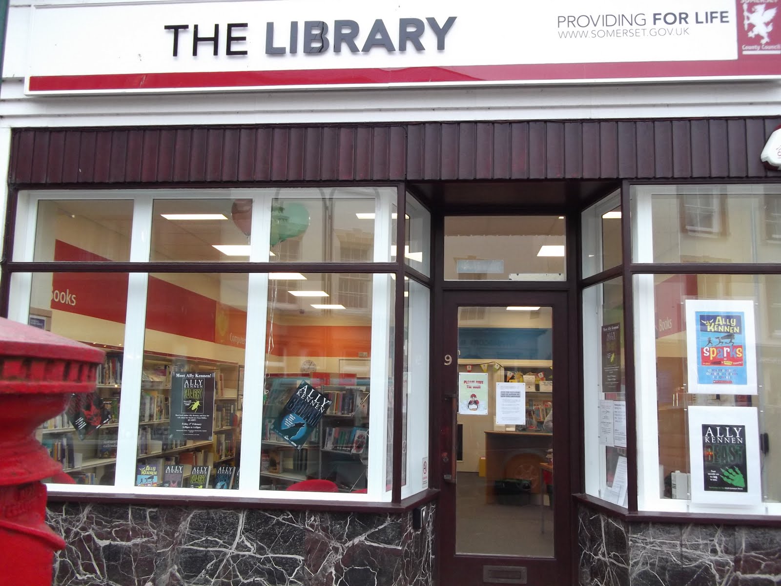 Ally Kennen: QUARRY LAUNCH AT WIVELISCOMBE LIBRARY