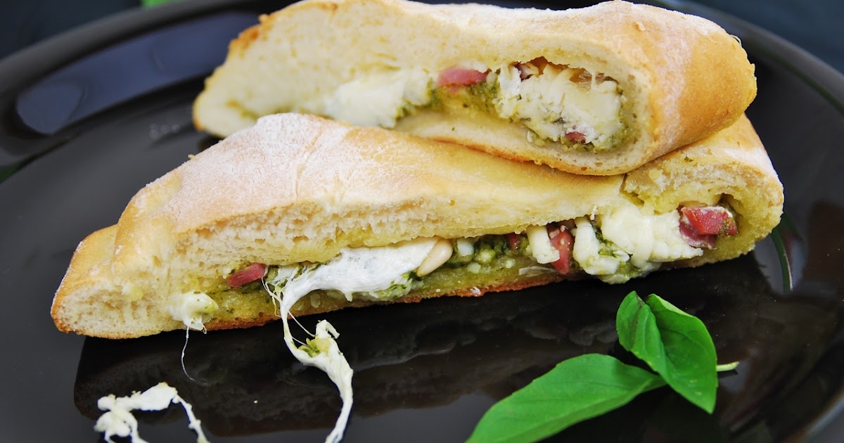 Know Whey: Three-Cheese Pesto Calzone