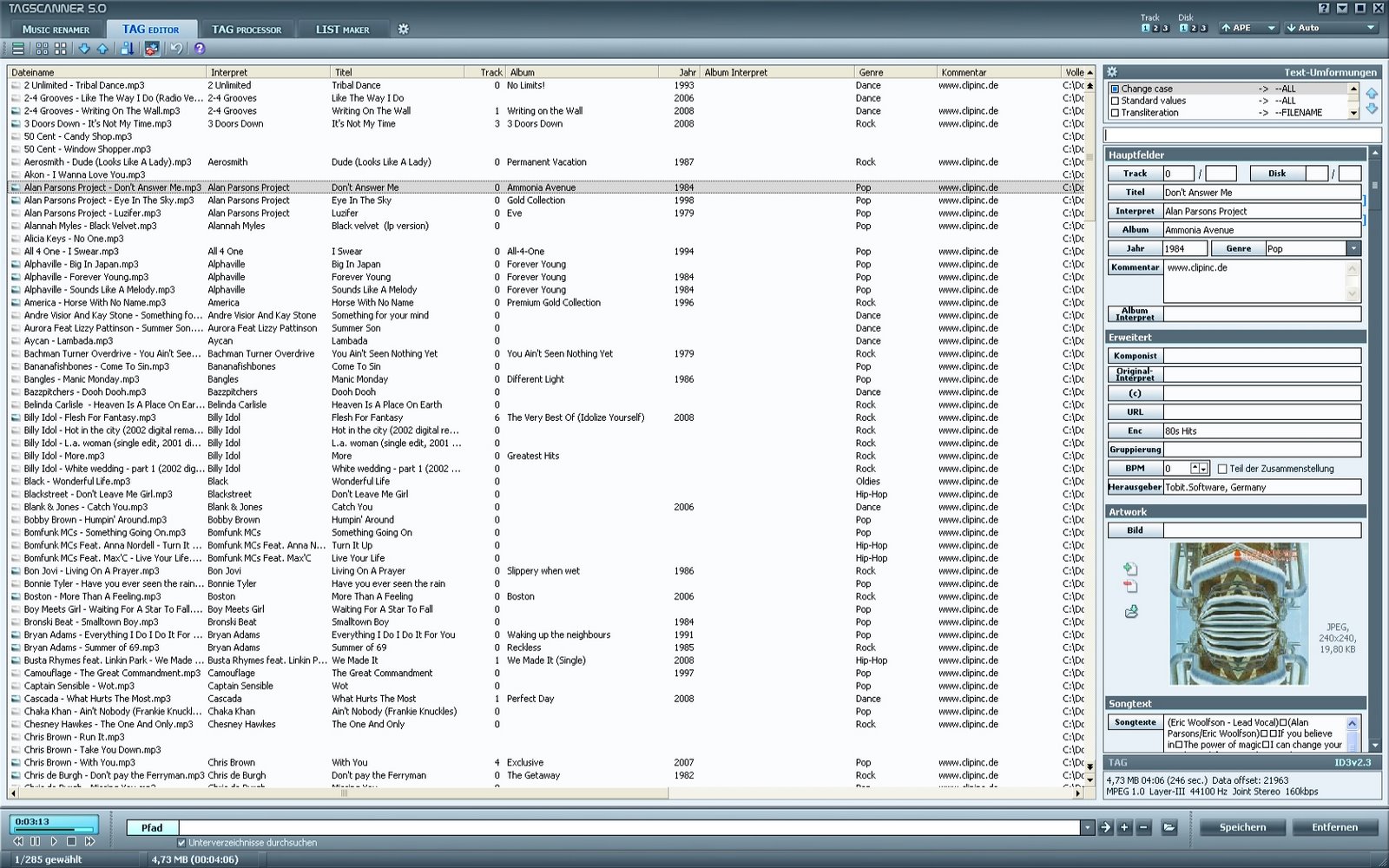 mp3 4 Everyone: Info's über ClipInc