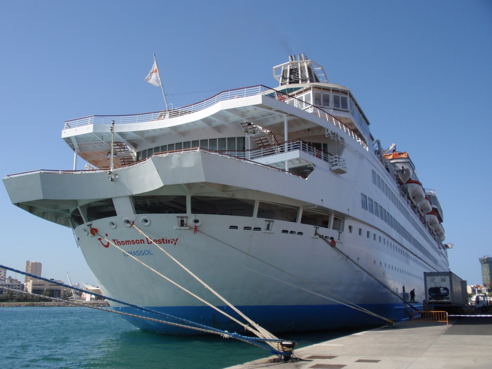 Turismo de Cruceros en Gran Canaria: El Crucero Thomson Destiny en Las ...