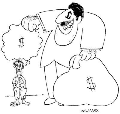 Uma forma de vida.: Ambição ou Ganância?