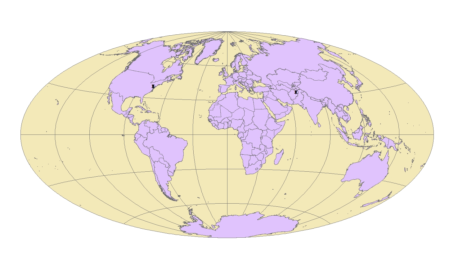 Estela Villanueva: Lab #5 Map Projections