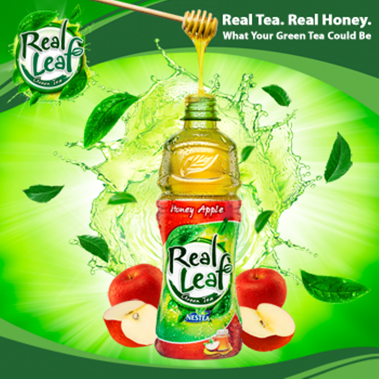 Nothing Beats the Real Goodness of Real Leaf Green Tea - Recycle Bin of ...