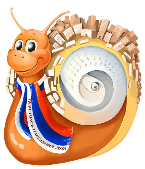 copyranter: Russia picks Census 2010 mascot.
