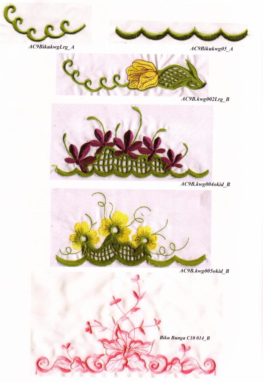 Multi Sulam: Koleksi Corak Sulaman
