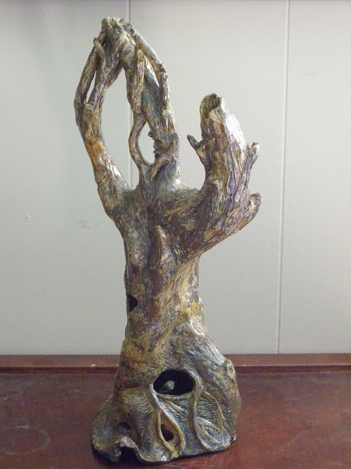 Alchemy of Clay: Tree goddess one