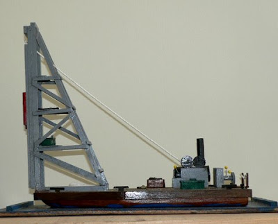 Living History Military Engineer: Steam Powered Floating Pile-Driver