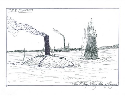 Living History Military Engineer: C.S.S. Manassas