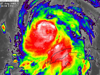B Squared's Picture Blog: Hurricane Katrina Radar Captures