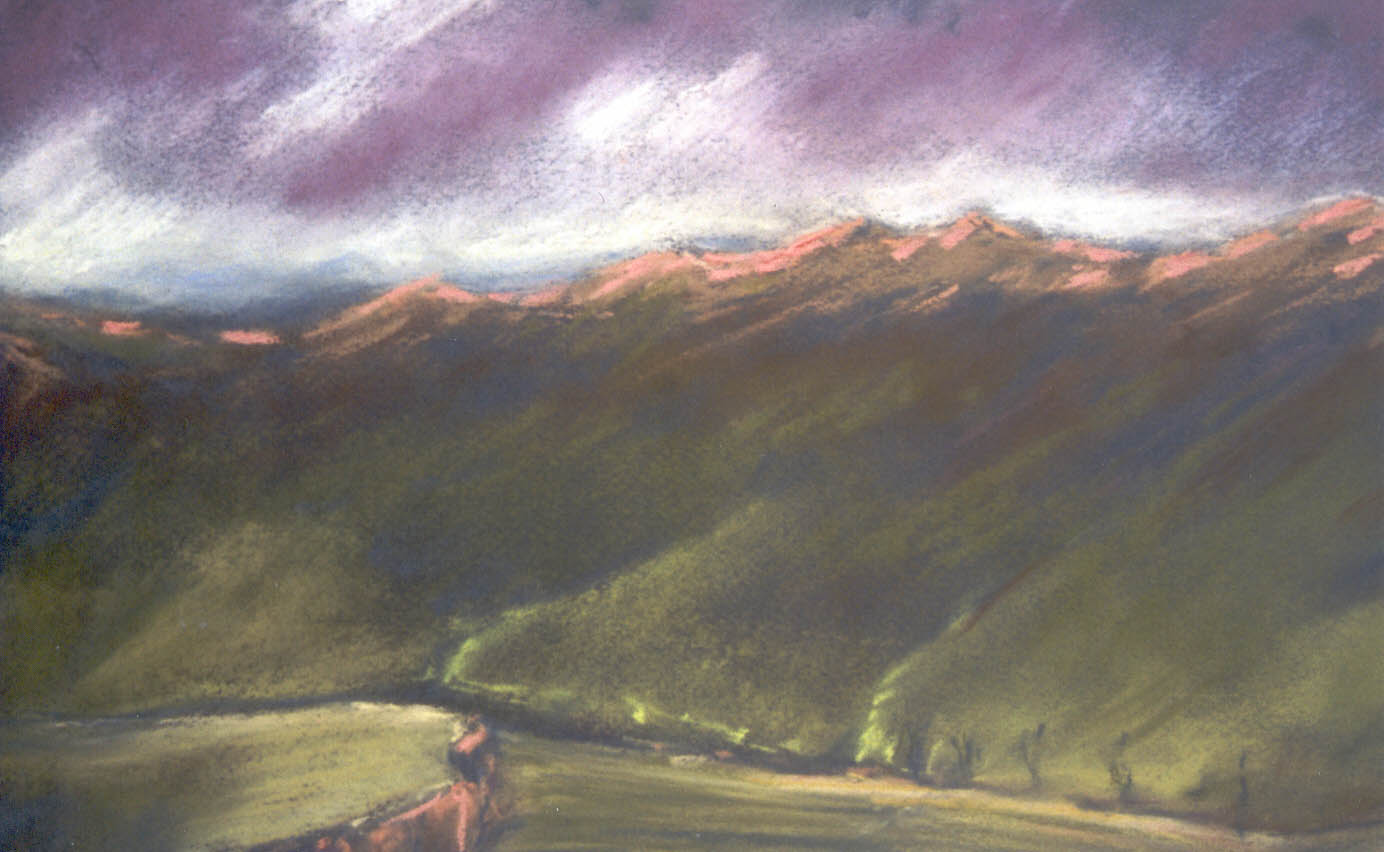 arte y artificios: JOSE PAYA: PAISAJES Y PINTURAS AL PASTEL