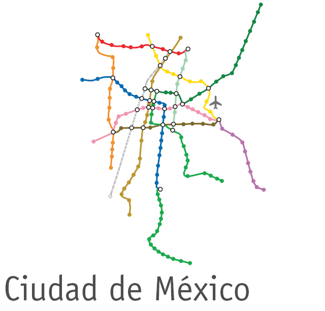 Mexico City Subway Map Pdf - United States Map