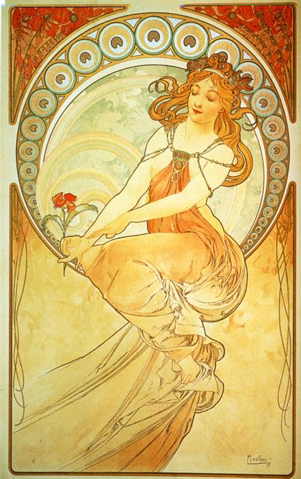 PAINTINGS: Alphonse Mucha paintings