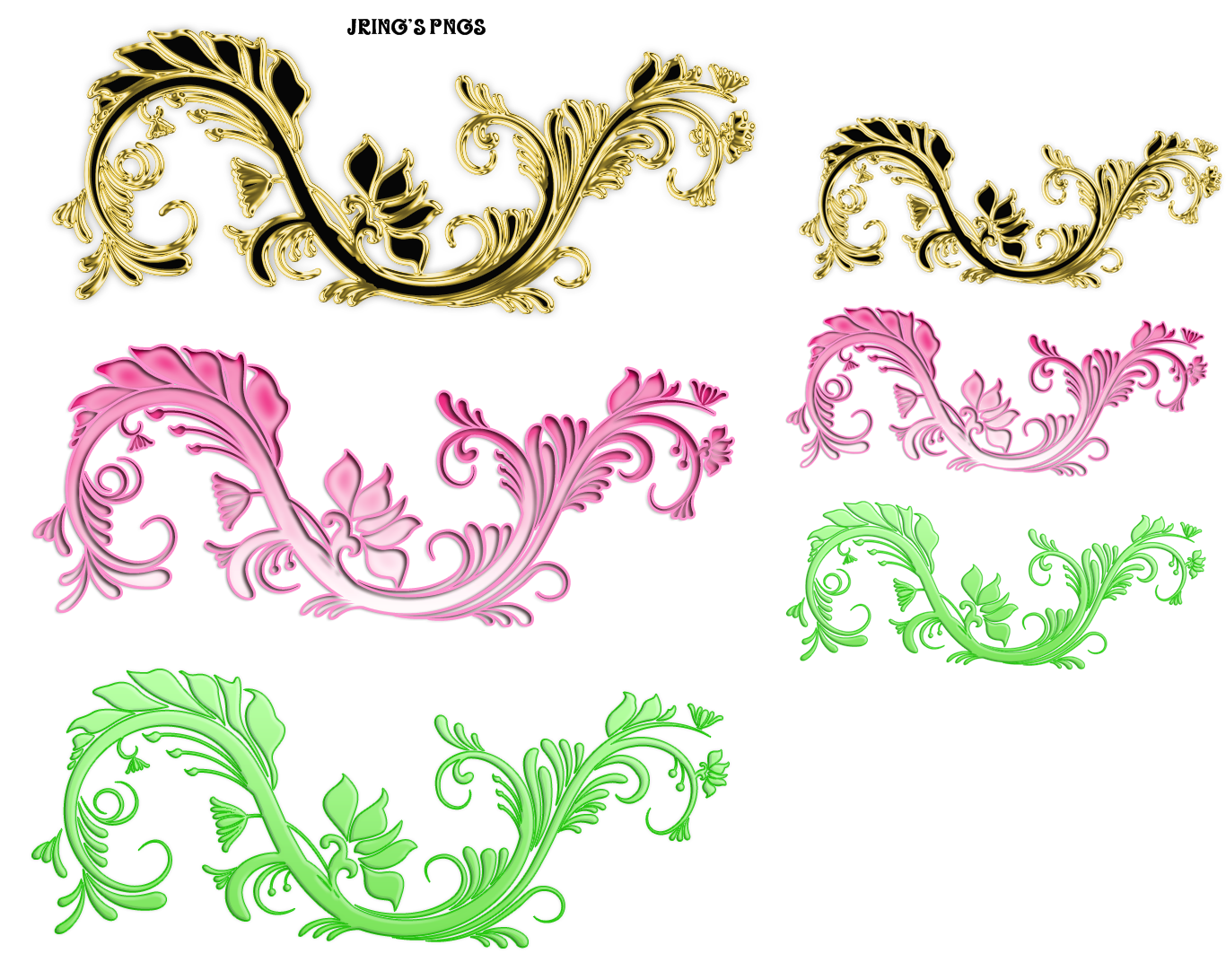 jring's pngs: design elements