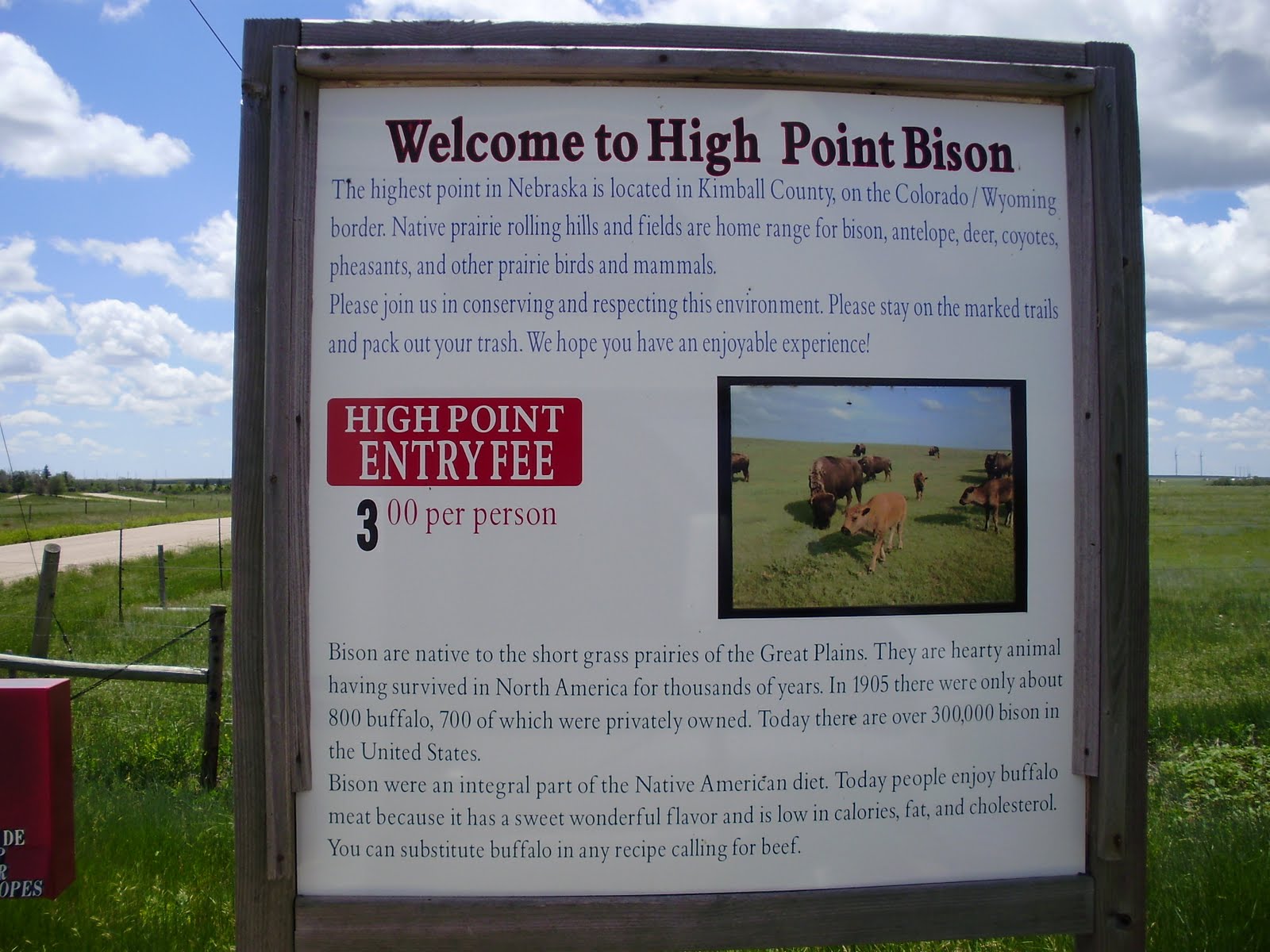 Life at 55 mph: Panorama Point is the highest point in Nebraska. It is ...