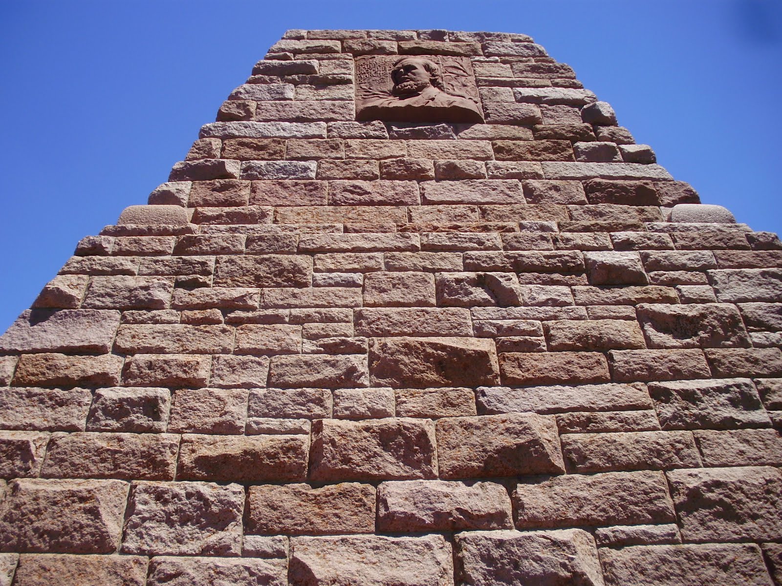 Life at 55 mph: Ames Brothers Pyramid in Buford, Wyoming. The 60 foot ...